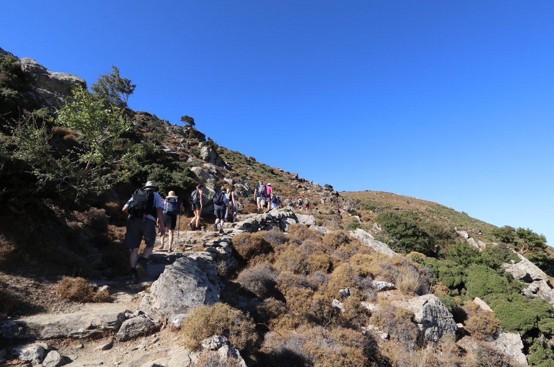 Hike to the top of the Cyclades - Mount Zas | Trekking Hellas