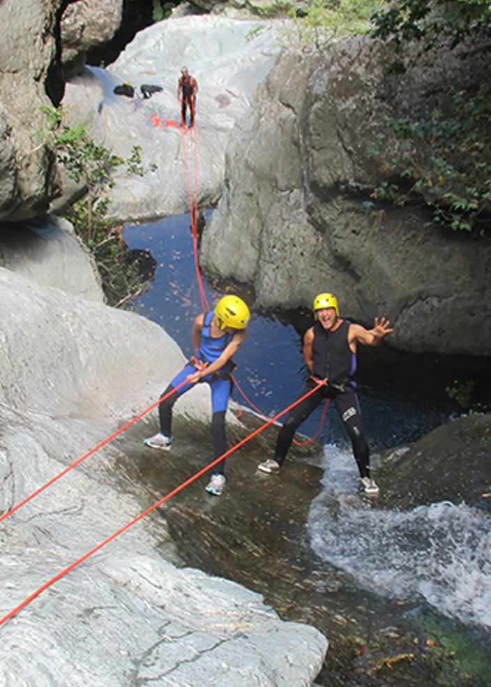 Canyoning in Greece | Trekking Hellas